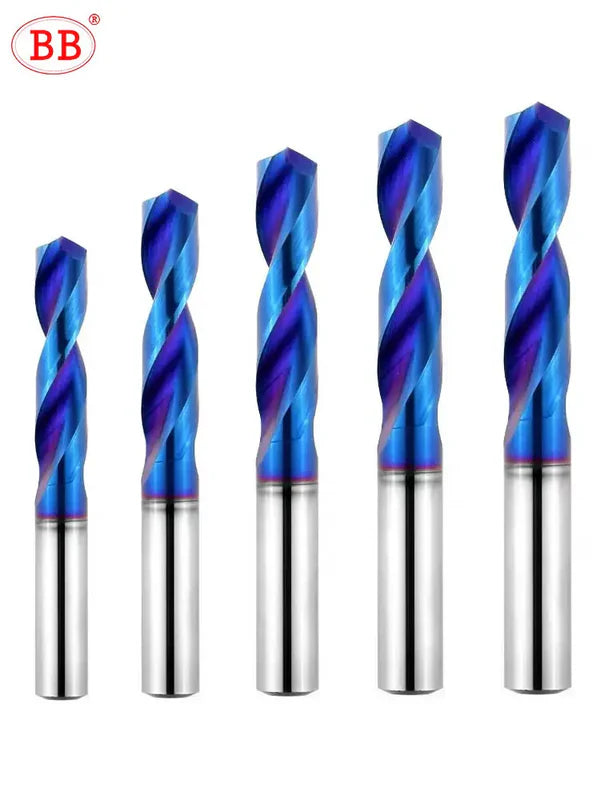 BB 120mm Length Coated Carbide Drill Machine Metal Hole Making Tool f ...