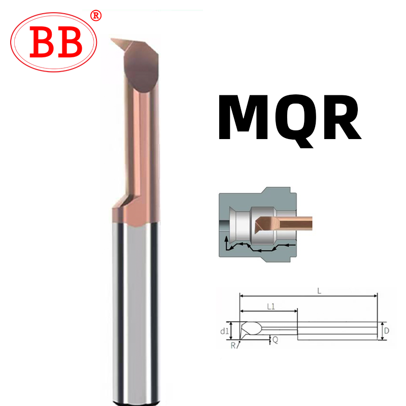 BB MQR MUR MPR MNR Carbide Boring Bar Miniature Internal Turing Tool ...